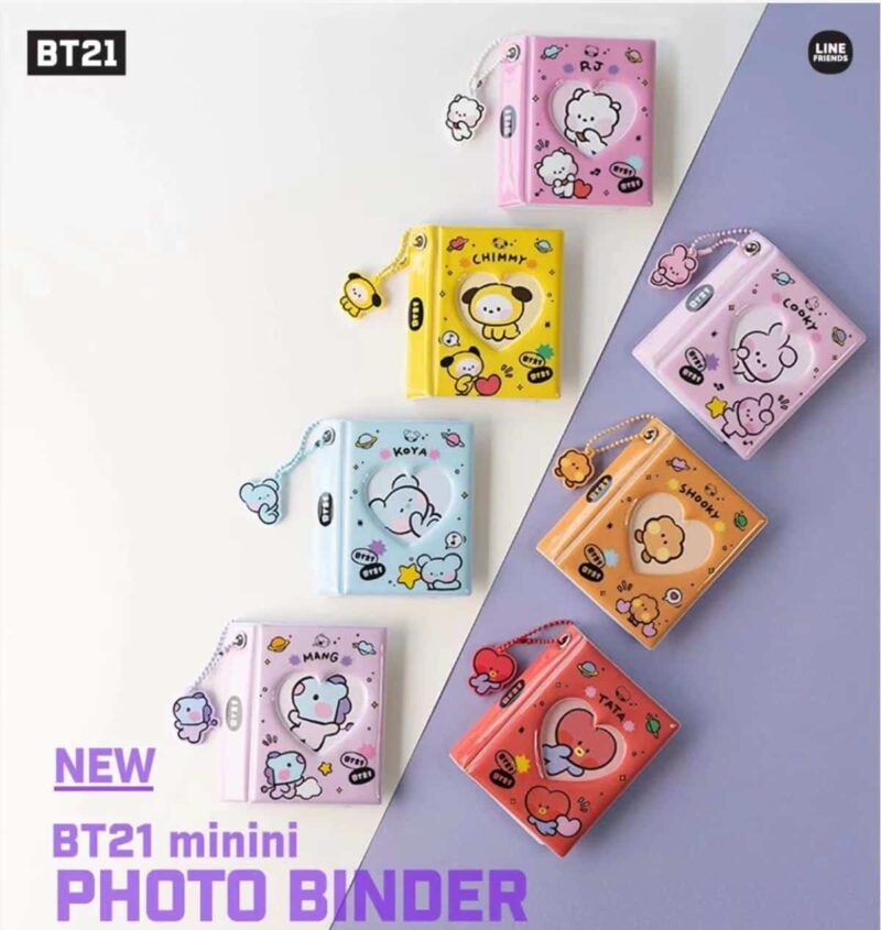 BT21 - Mini Binders - Tienda Kpop Chile