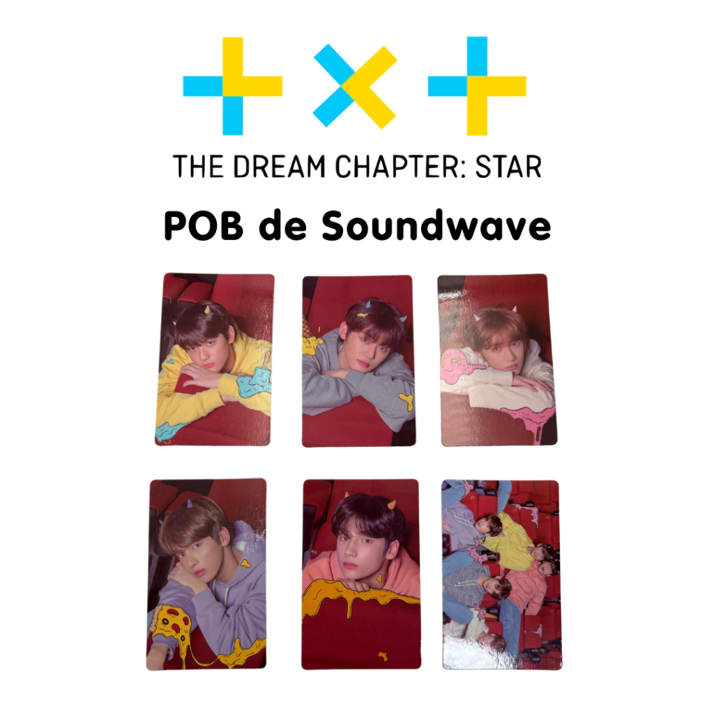 TXT - PHOTOCARDS OFICIALES CROWN - Tienda Kpop Chile