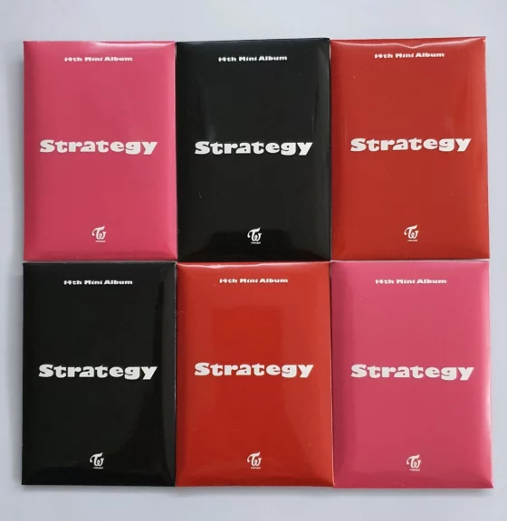 Set Photocards Oficiales TWICE - STRATEGY - Tienda Kpop Chile