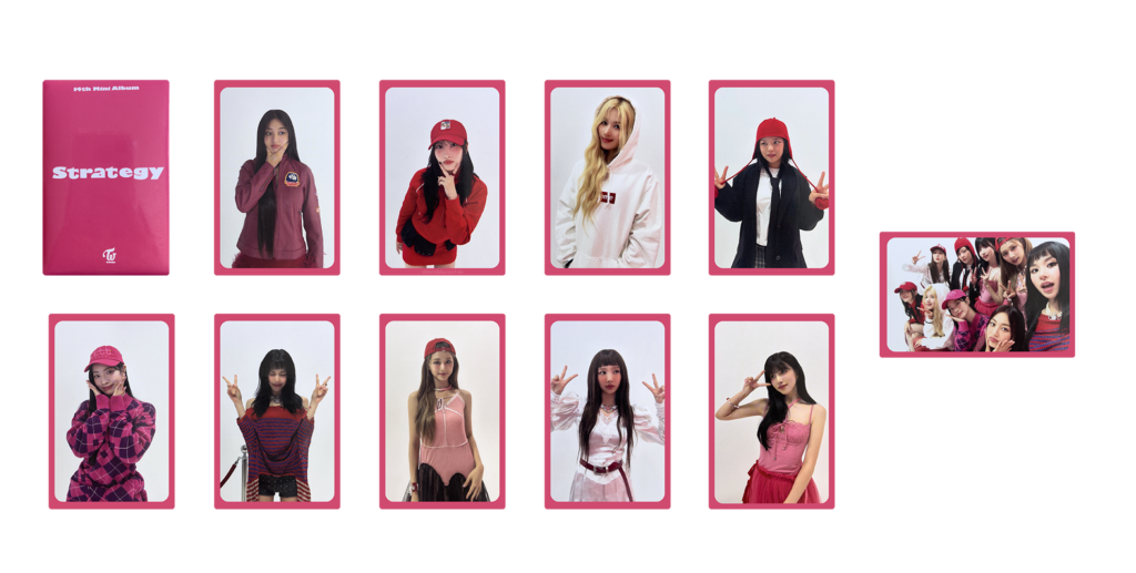 Set Photocards Oficiales TWICE - STRATEGY - Tienda Kpop Chile